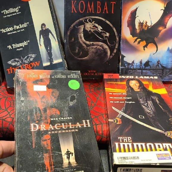 Other | 5 Bundle Action Vhs Tapes | Poshmark
